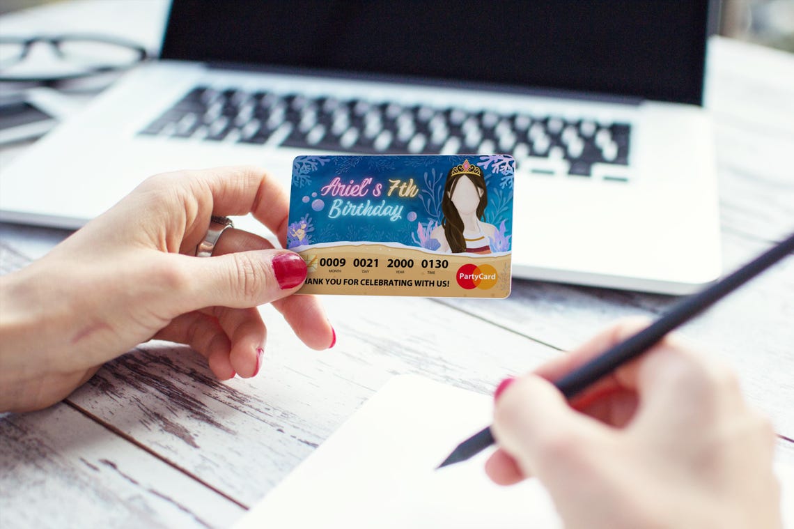 ATM Card Souvenir Card Template Best for Giving Away in Any Occasion ...