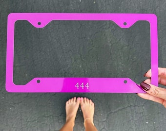 Angel License Plate Frame - Etsy