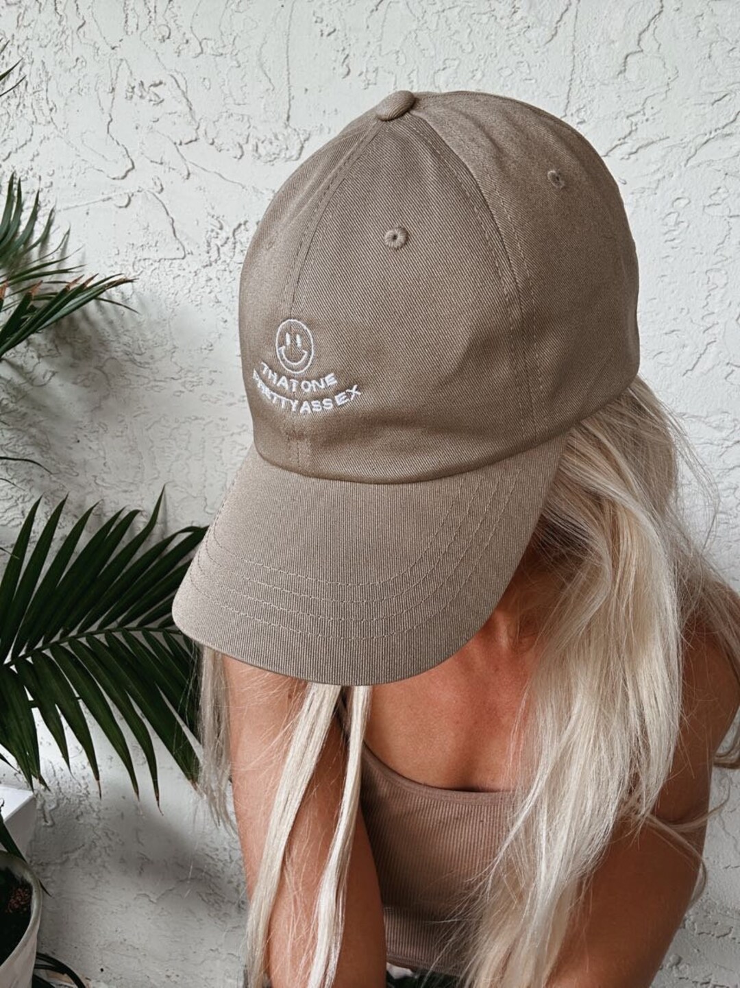 That One Ex Tan Baseball Hat, Minimalist Style, Gifts for Breakup ...