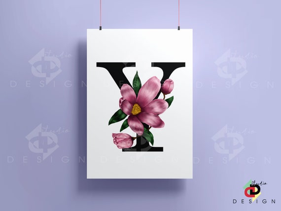 Letter Y Single Letters Poster Wall Art Y Poster Alphabet - Etsy