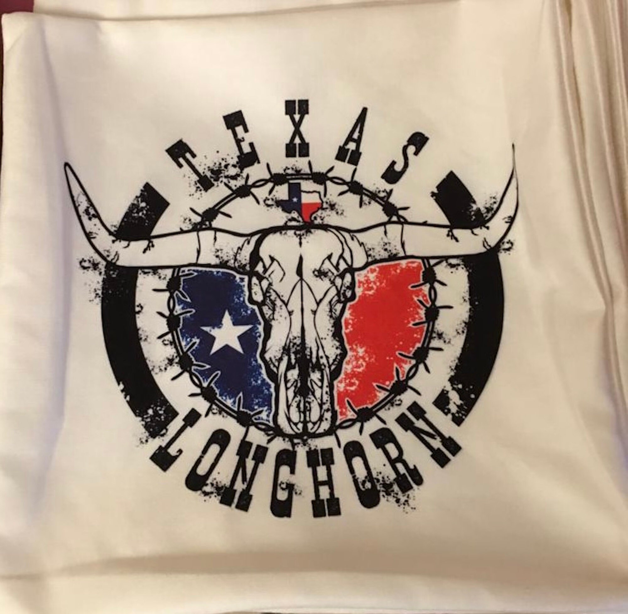 Texas Longhorn Pillow Case - Etsy