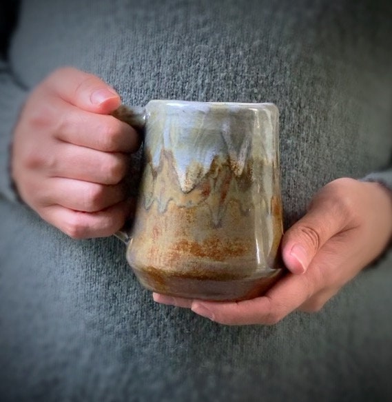 Large Ceramic Mug Large Pottery Mug Handmade Coffee Mug - Etsy
