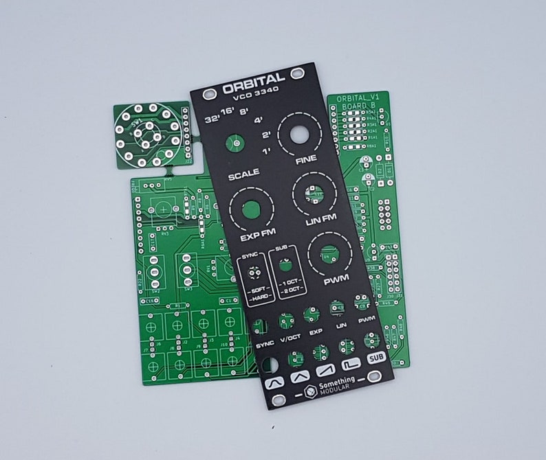 ORBITAL Analog Voltage Controlled Oscillator Eurorack Modular PCB and ...