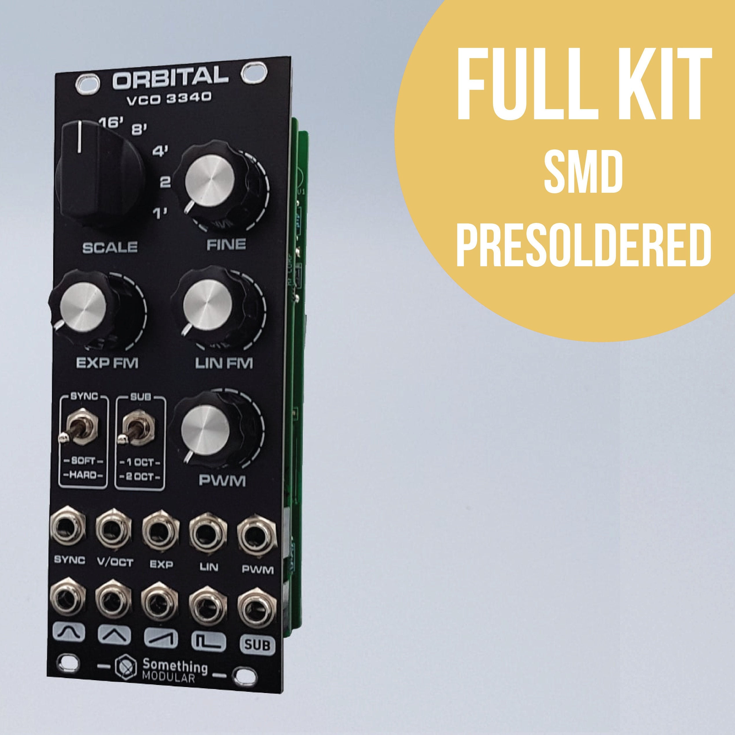 ORBITAL Analog Voltage Controlled Oscillator Eurorack Modular Full KIT SMD Presoldered - Etsy