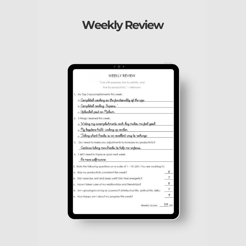 Custom Design Your Day Planner - Printable & Digital | Daily ...