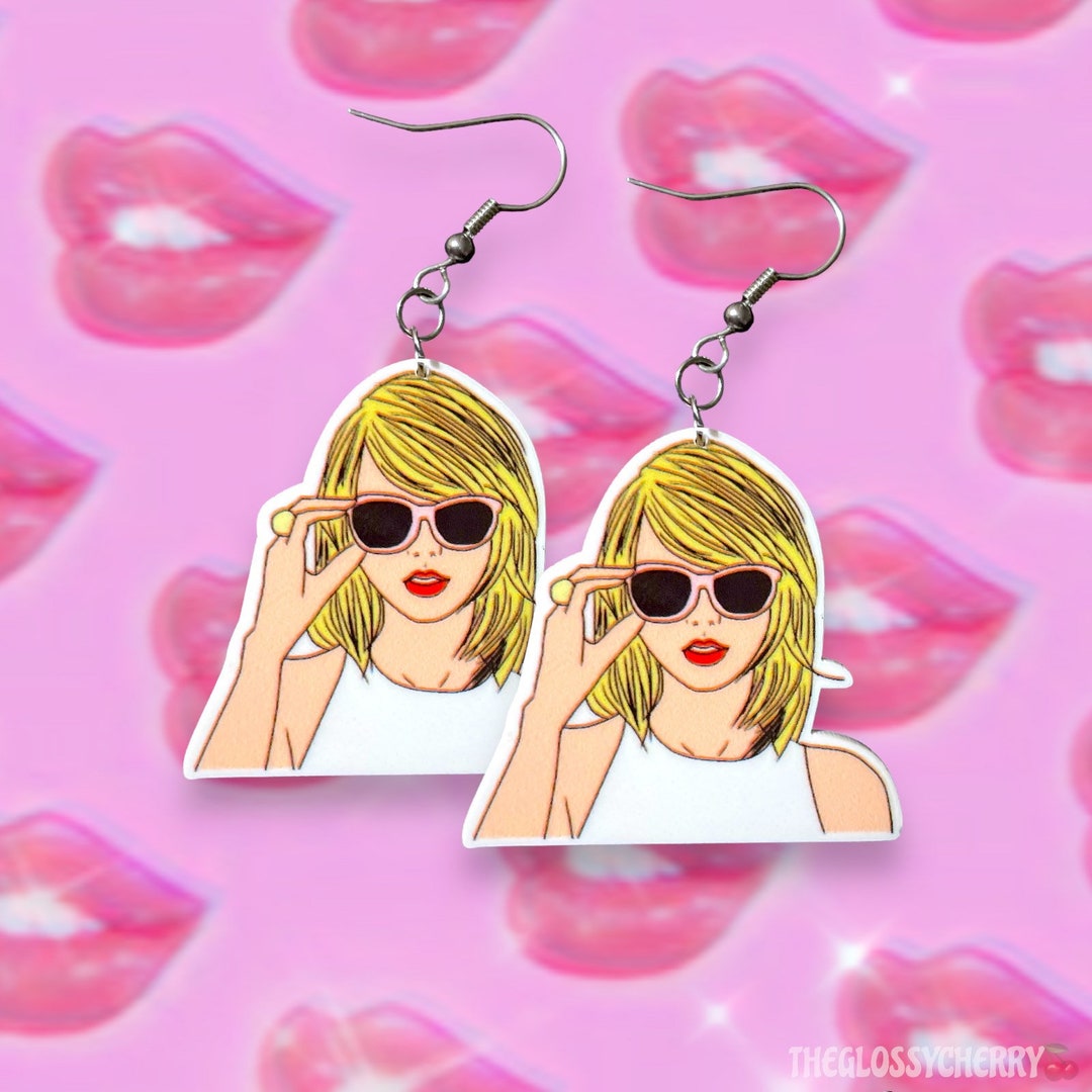 Taylor Swift Earrings,swiftie Earrings,swiftie Gift,y2k Accessories ...