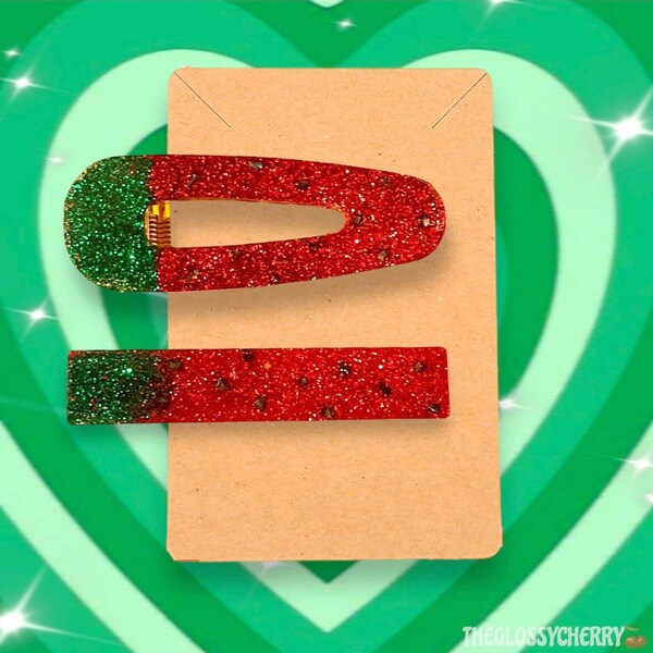 Fruit Hair Clips - Etsy