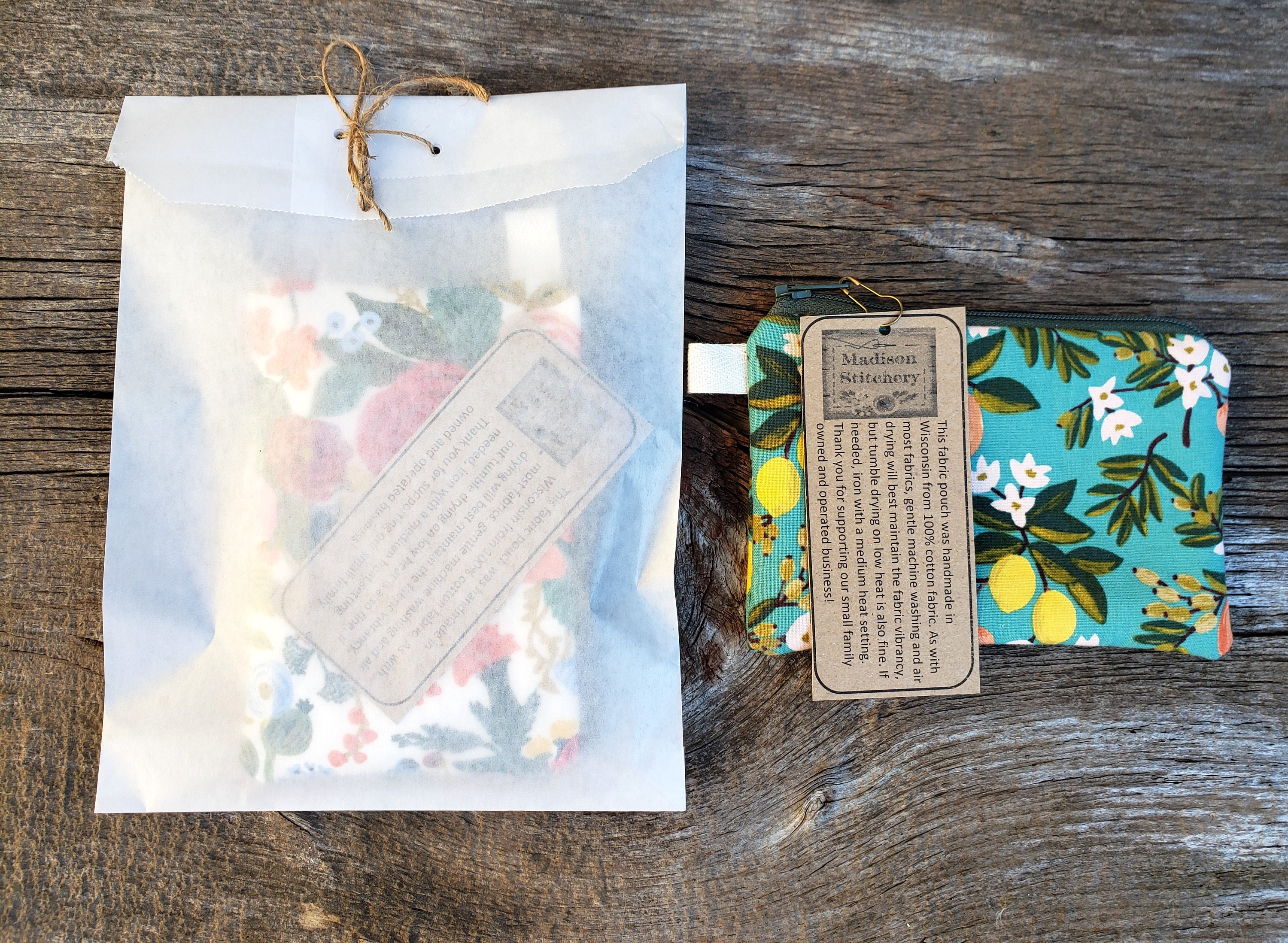 Organic Cotton Bird Pouch Zipper Change Purse Earbud Pouch - Etsy