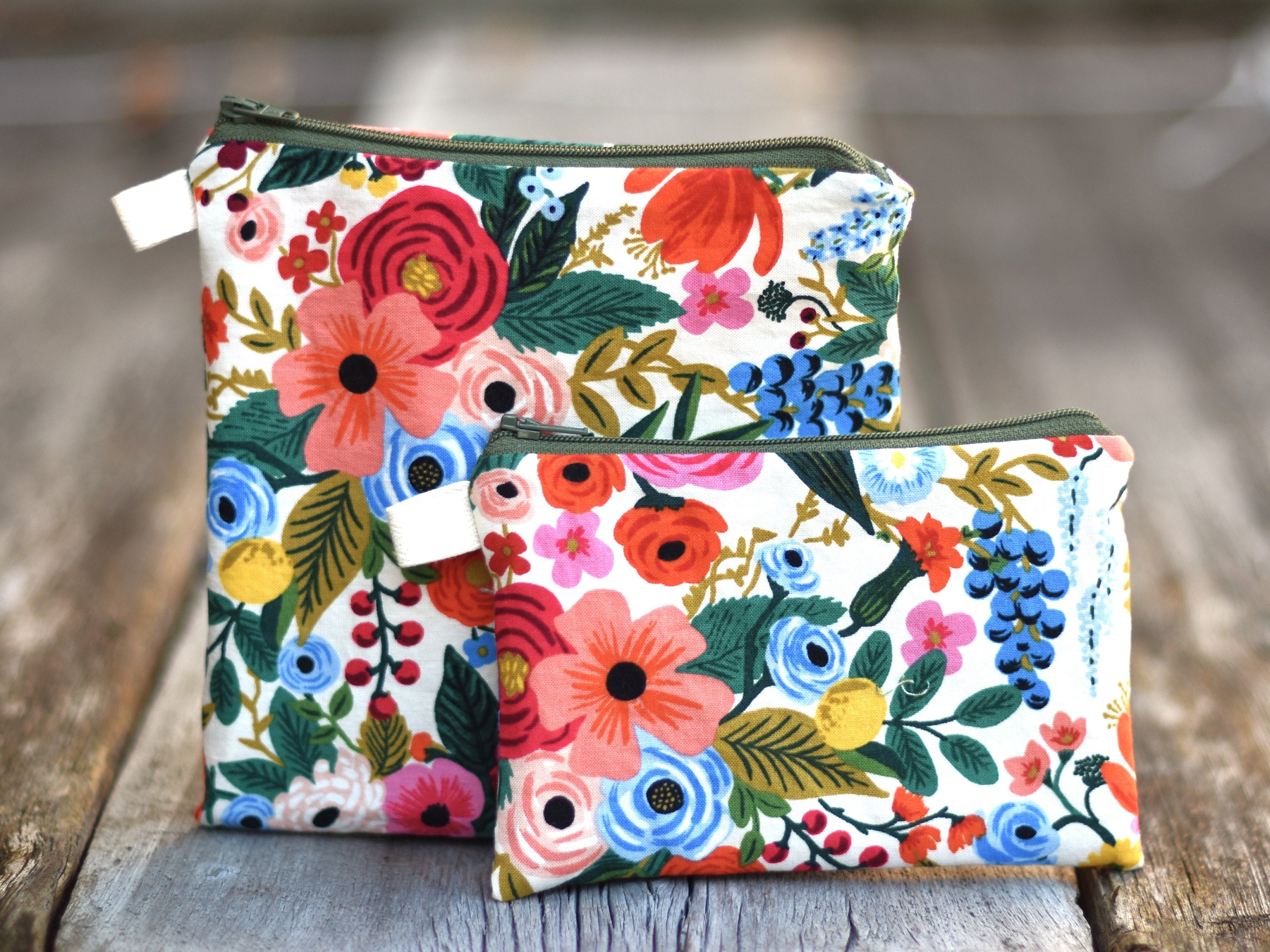 Cotton Snack Bag Rifle Paper Co Bag Sandwich Bag Waterproof - Etsy