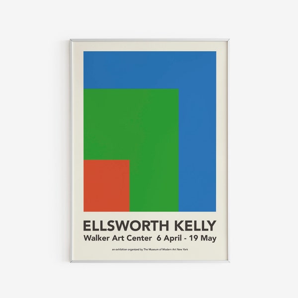 Ellsworth Kelly Poster - Etsy