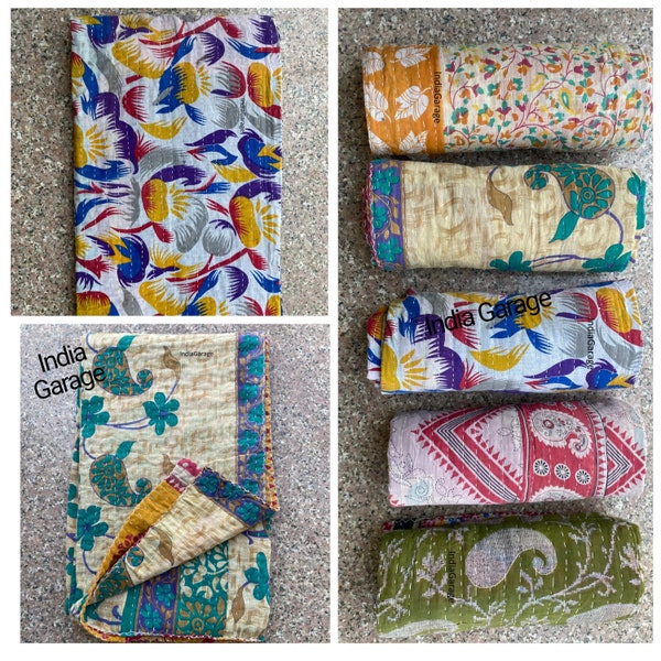 Kantha Fabric - Etsy