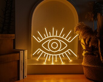 Eye Neon Light Sign - Etsy