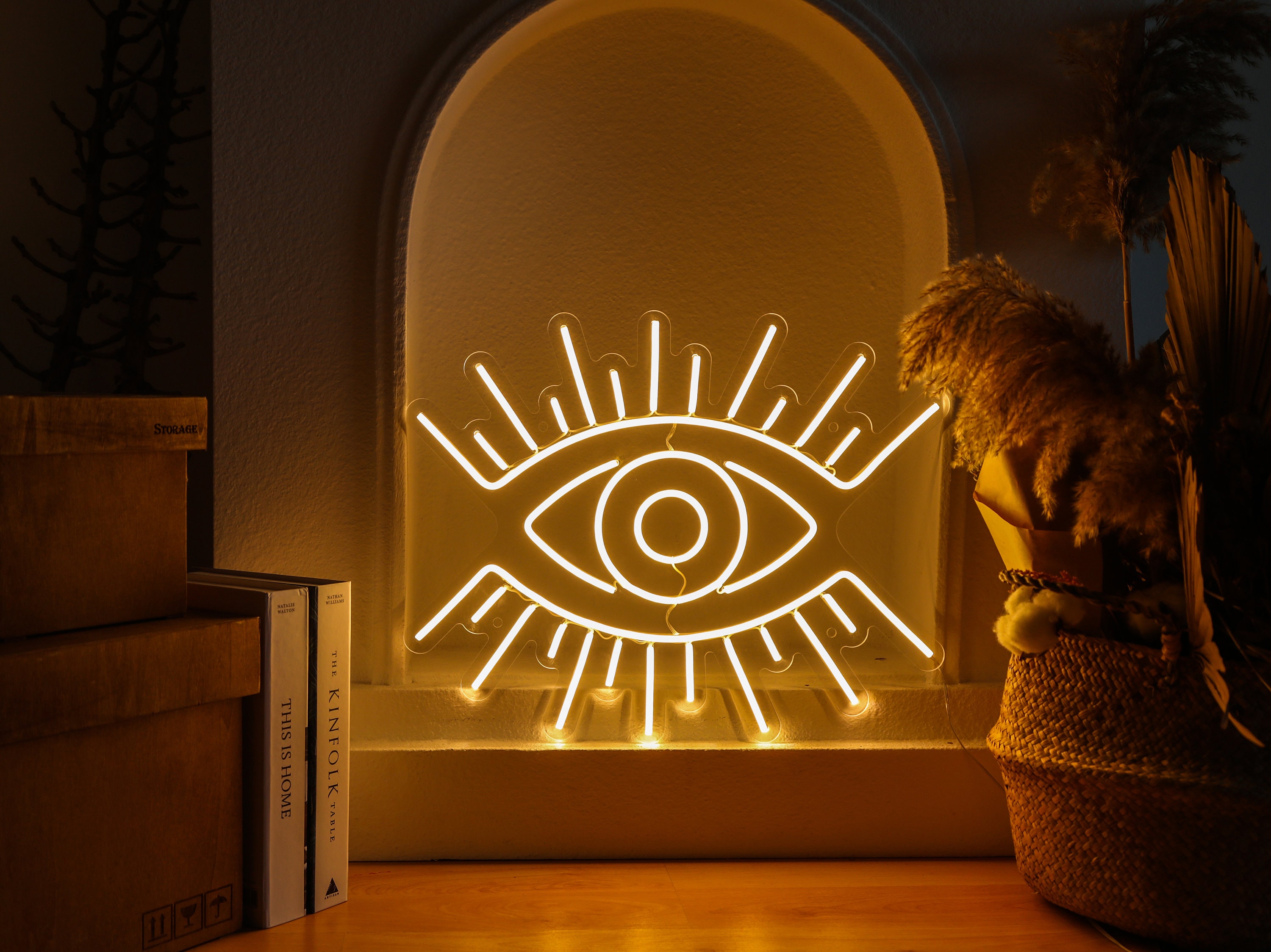 Eye Neon Sign Eye Led Sign Eye Light Sign Eye Wall Art - Etsy