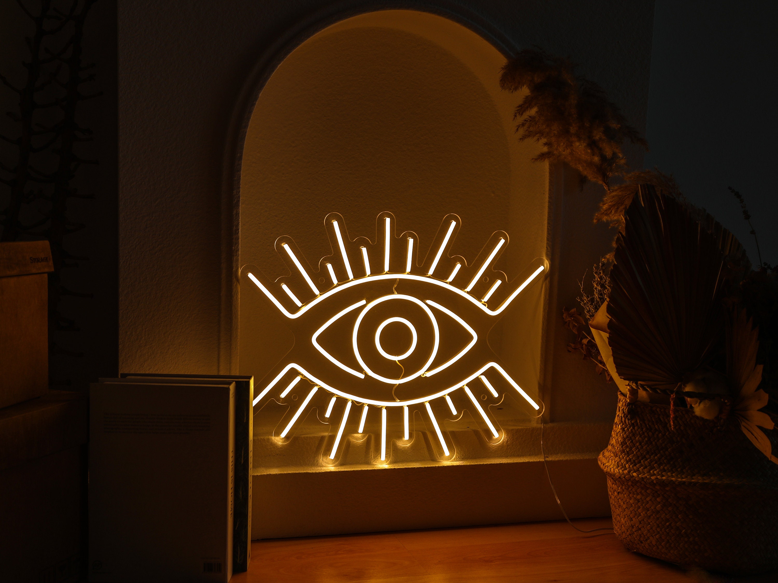 Eye Neon Sign Eye Led Sign Eye Light Sign Eye Wall Art - Etsy