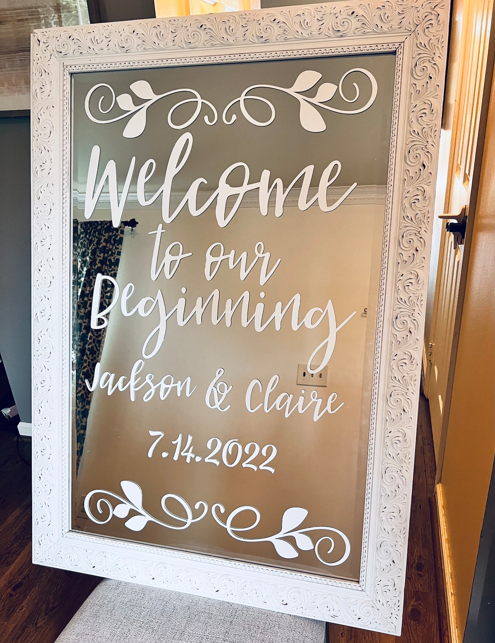 Mirror Wedding Sign - Etsy