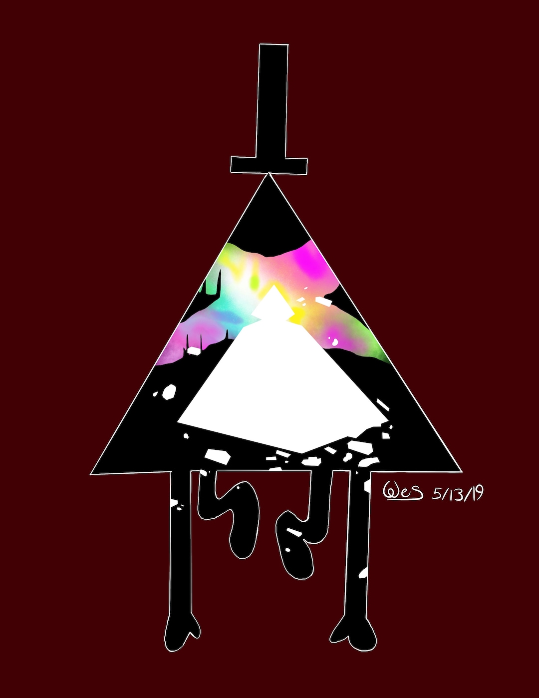 Bill Cipher Poster - Etsy