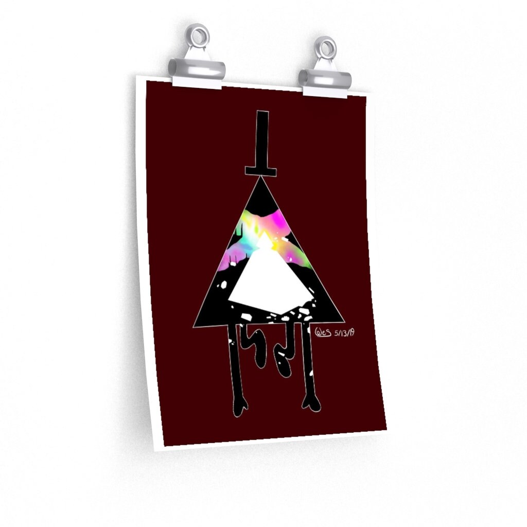 Bill Cipher Poster - Etsy