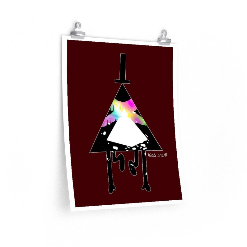 Bill Cipher Poster - Etsy