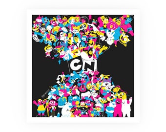 Cartoon Network Logo 3D Printed Pretend Play Kids Toy 3D Printing ...