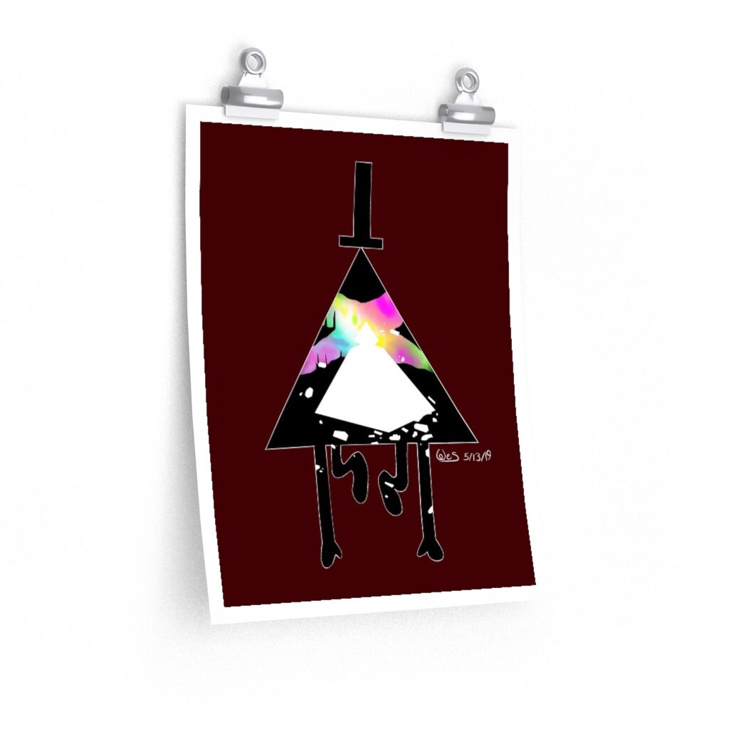 Bill Cipher Poster - Etsy