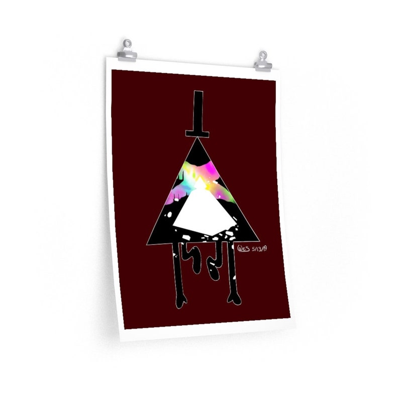 Bill Cipher Poster - Etsy