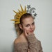 Headband Sun and Moon Crown With Moon and Stars Headpiece for Christmas ...