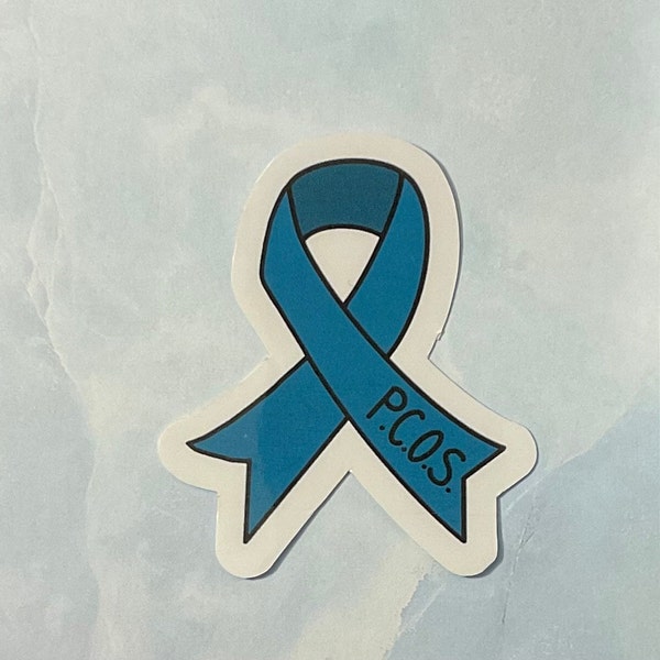 Pcos Awareness Ribbon - Etsy