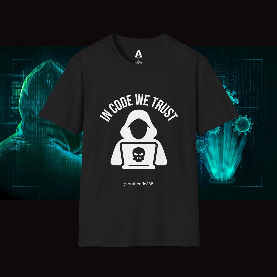 In Code We Trust - Etsy