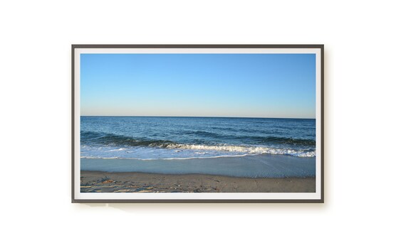 Blue Ocean Printable Beach View Ocean View Coastal Decor - Etsy