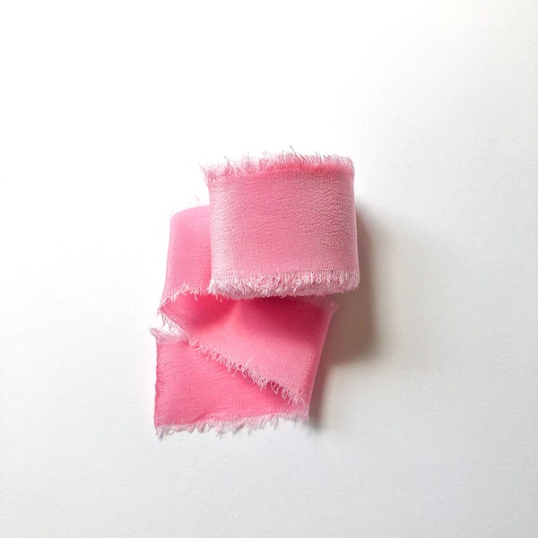 Pink Floral Ribbon - Etsy