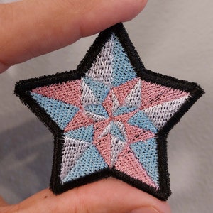 LGBTQ Pride Flag Sew-on Patches / Progress Pride Flag / Trans Pride ...
