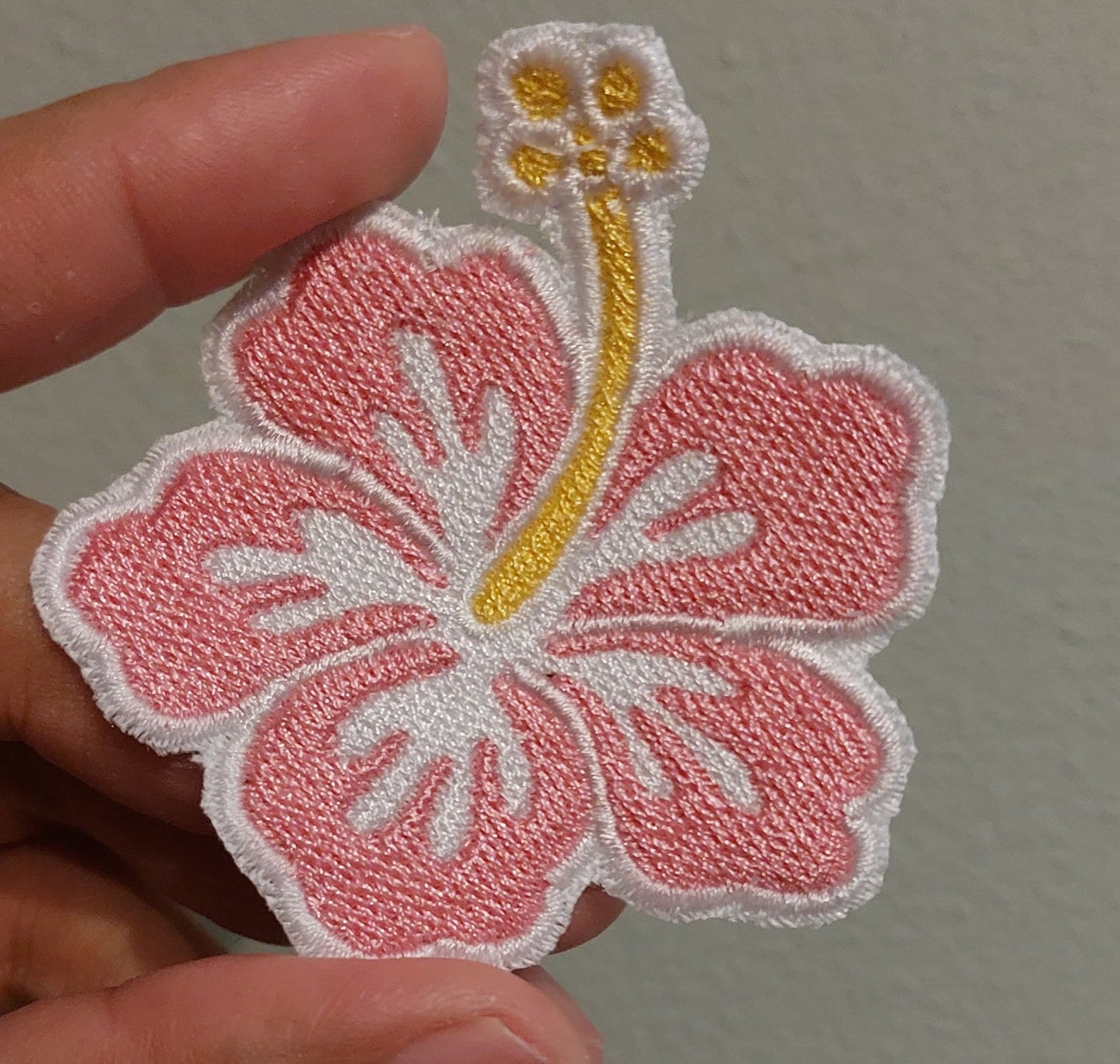 Hibiscus Flower Sew-on Patch / Polynesian Patch / Samoan / Hawaiian ...