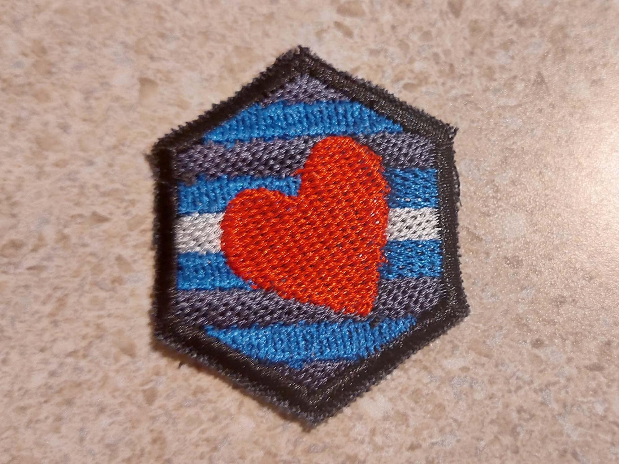 Leather Pride Flag Sew-on Patches / Bear Pride Flag / Leather Bear / LGBTQIA - Etsy