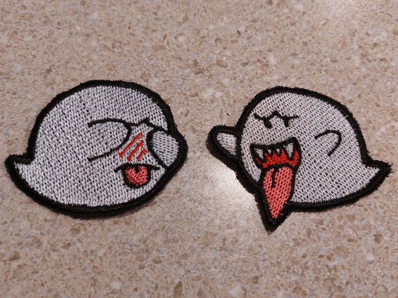 Super Mario Villains Sew-on Patches / Wendy Koopa / Boo / - Etsy
