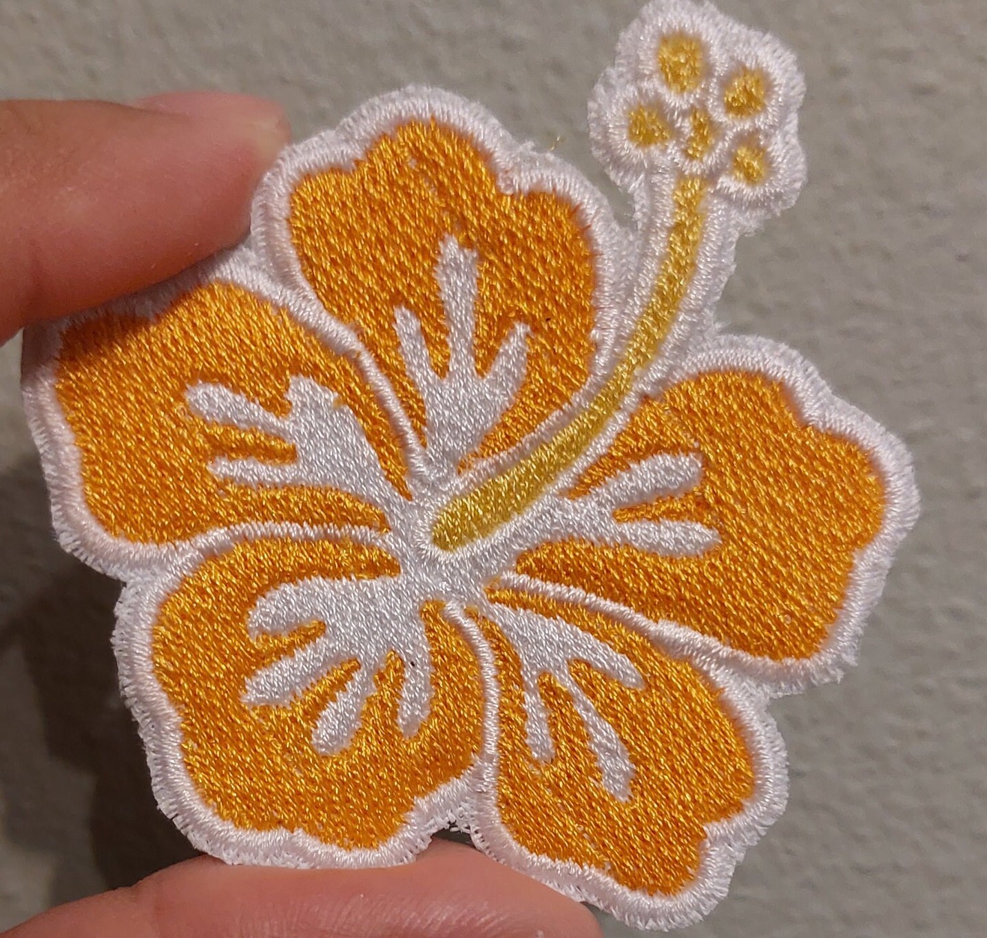 Hibiscus Flower Sew-on Patch / Polynesian Patch / Samoan / Hawaiian ...