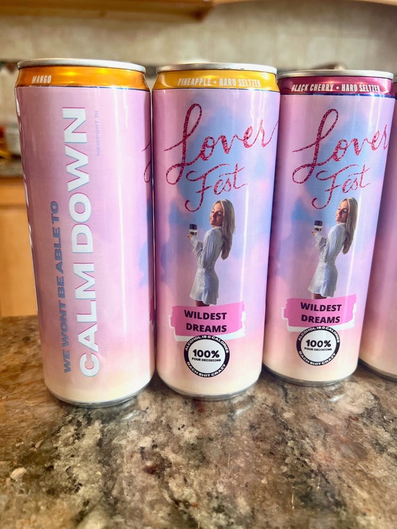 Custom Seltzer Can/bottle Labels - Etsy