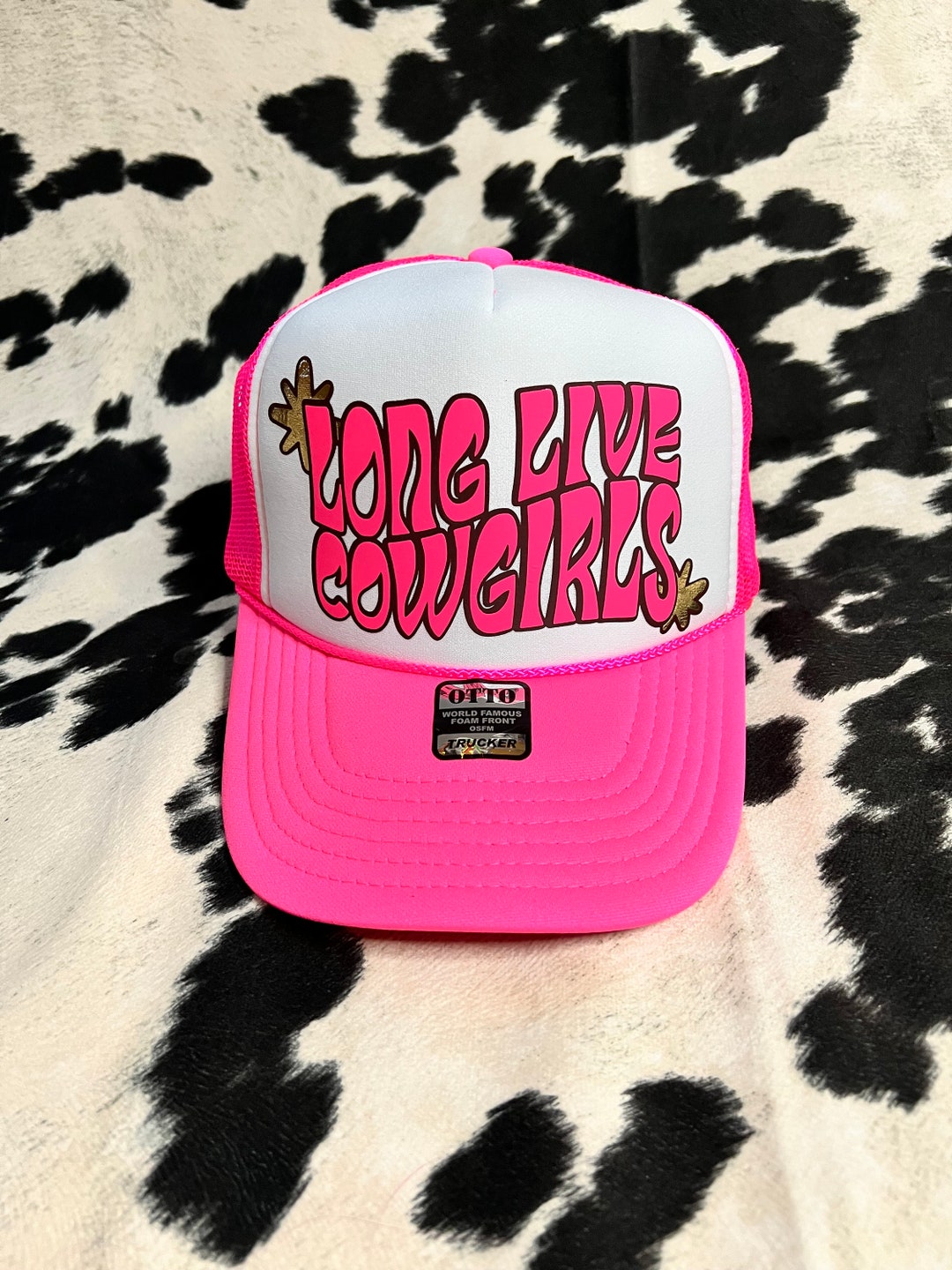 Long Live Cowgirls - Trucker Hat - Etsy