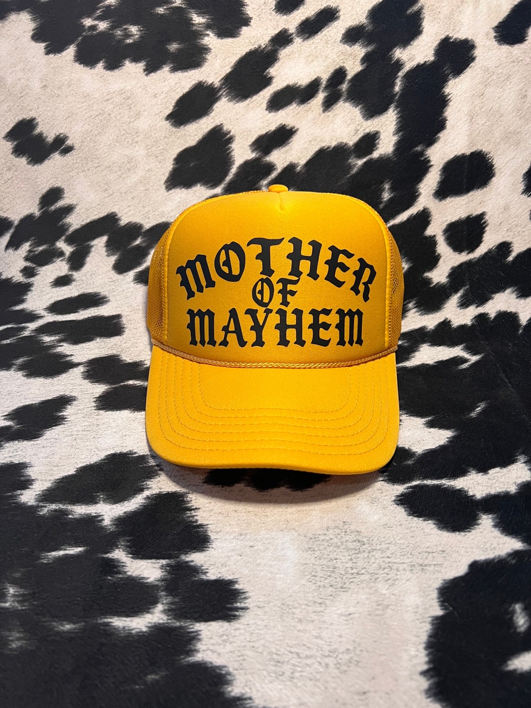 Mother of Mayhem -trucker Hat - Etsy