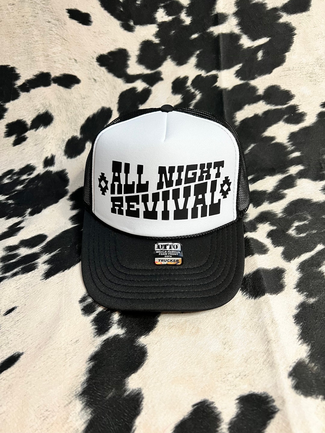 All Night Revival Trucker Hat - Etsy