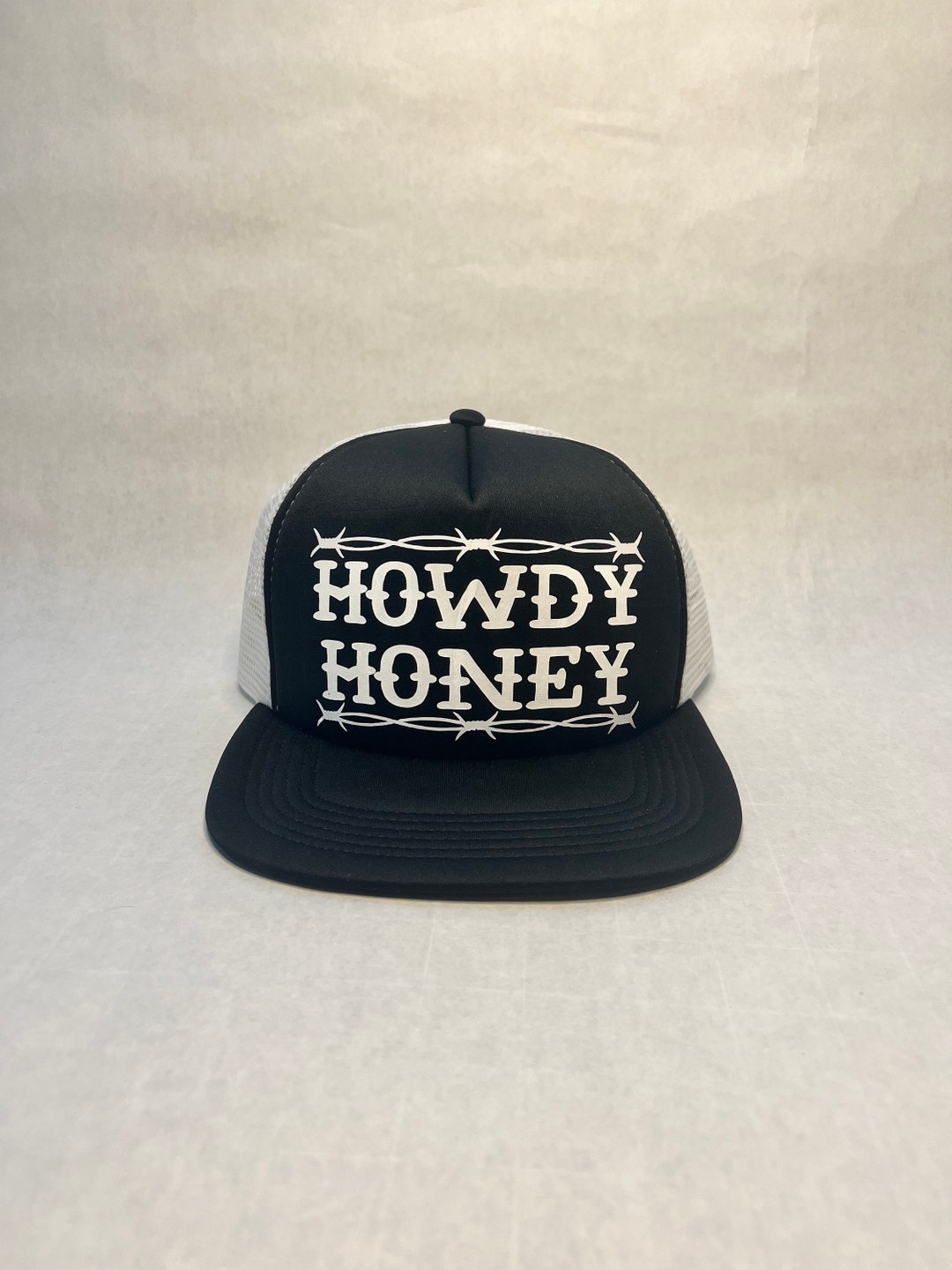 Barbed Wire Howdy Honey Trucker Hat - Etsy