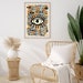 Trendy Retro Evil Eye Art Print, Abstract Wall Decor (digital Download ...