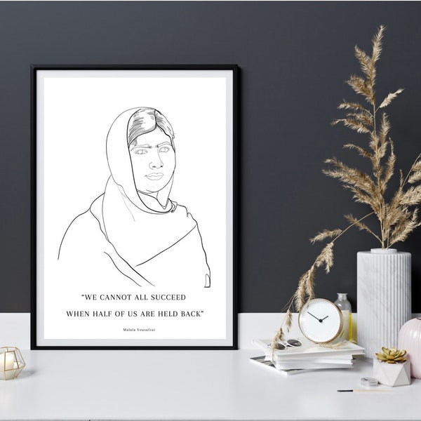 Malala Yousafzai - Etsy