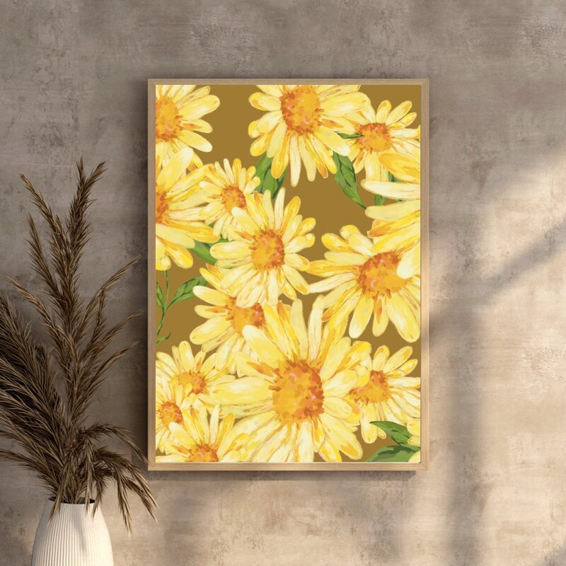 Sunflower Poster - Etsy