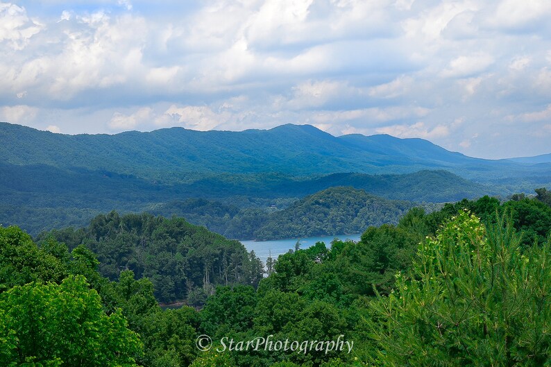 Watauga Lake Photography Print – Blue Ridge Mountains (digital Download ...