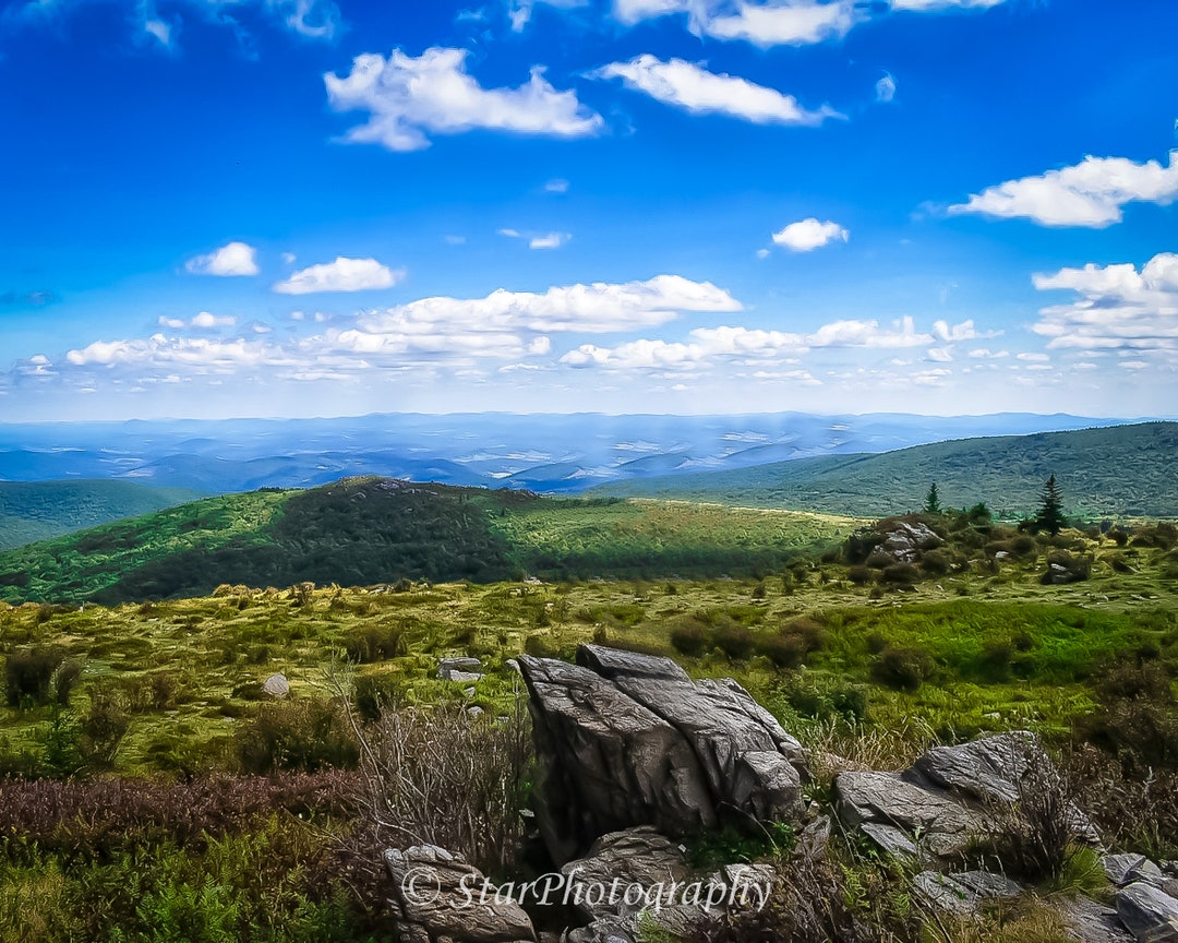 Digital Download - A Day at Grayson Highlands - Mountain Views ...
