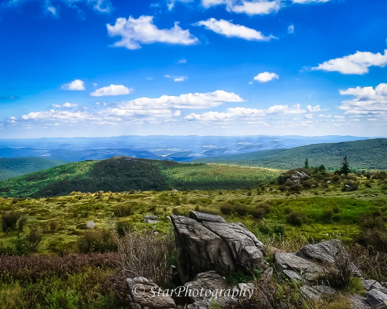 Digital Download - A Day at Grayson Highlands - Mountain Views ...
