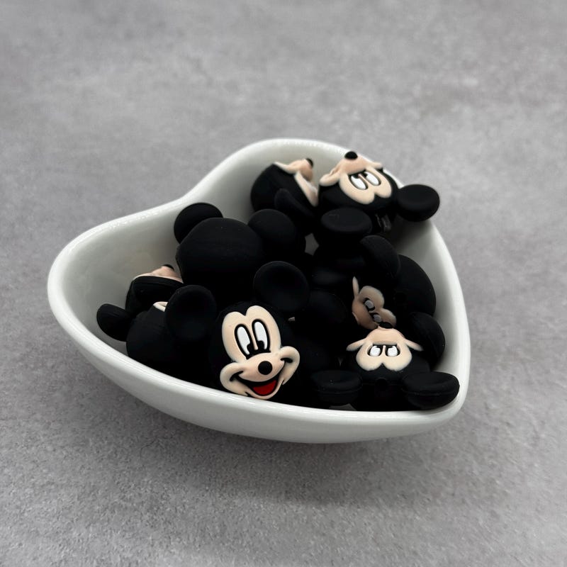 Mickey Mouse Keychain - Etsy