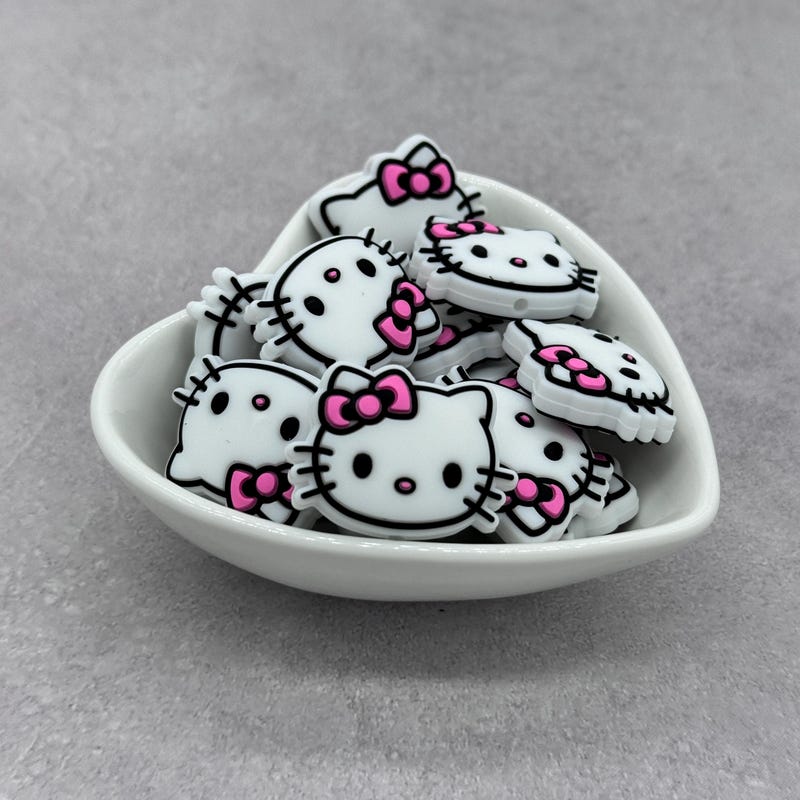 Hello Kittys Focal Beads - Etsy