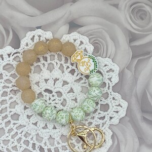 She Said Yes Engagement Ring Beaded Wristlet Key Fob - Etsy