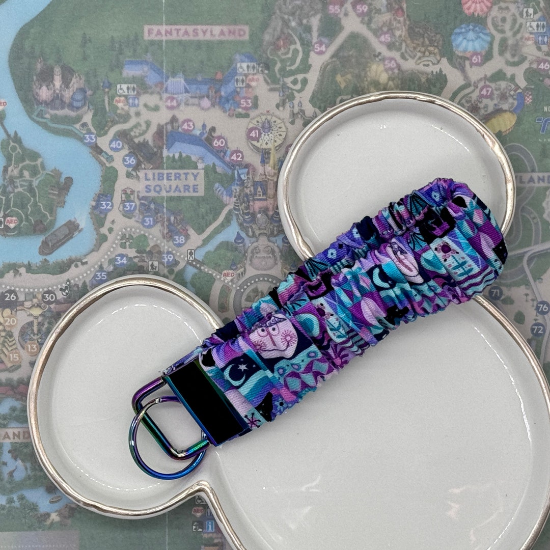 Little World Tile Tiny Scrunchie Wrist Key Fob - Etsy